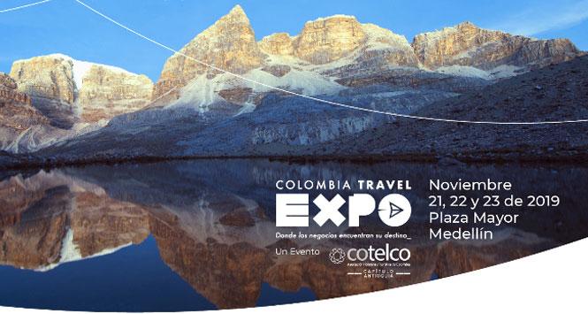 Colombia Travel Expo 2019 del 21 al 23 de noviembre en Medellín - Noticias
