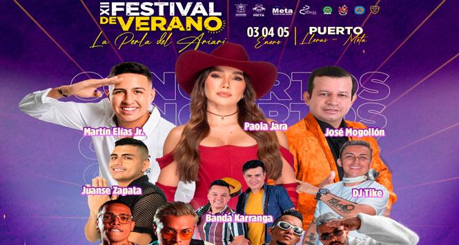 Festival de Verano La Perla del Ariari 2025 en Puerto Lleras, Meta - Ferias y Fiestas