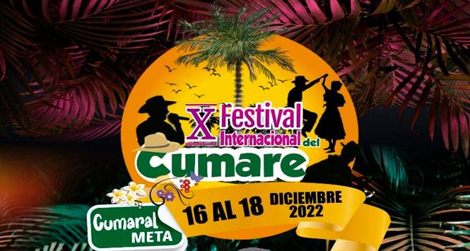 Festival Internacional del Cumare 2022 en Cumaral, Meta - Ferias y Fiestas