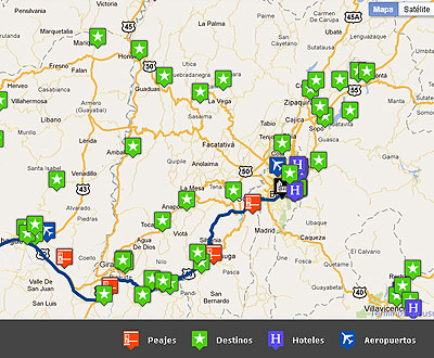 Nuevas funcionalidades en nuestros mapas viales - Noticias