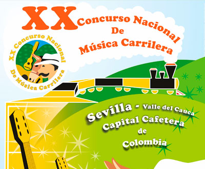 Concurso Nacional de Música de Carrilera en Sevilla, Valle del Cauca ...